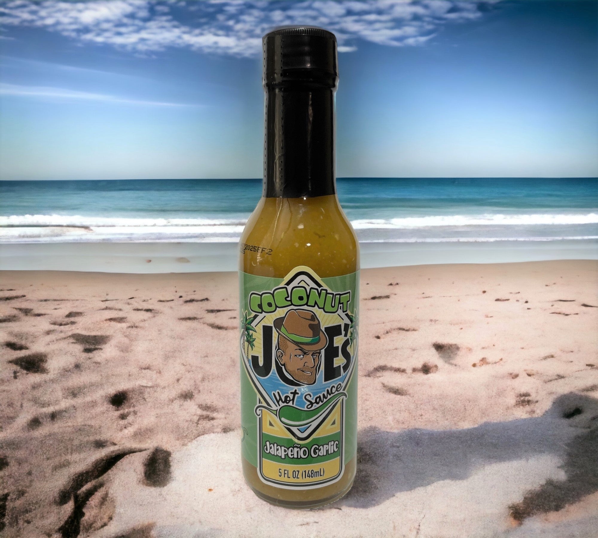 Coconut Joe's Jalapeno Garlic Hot Sauce- Mild Gourmet Hot Sauce ...