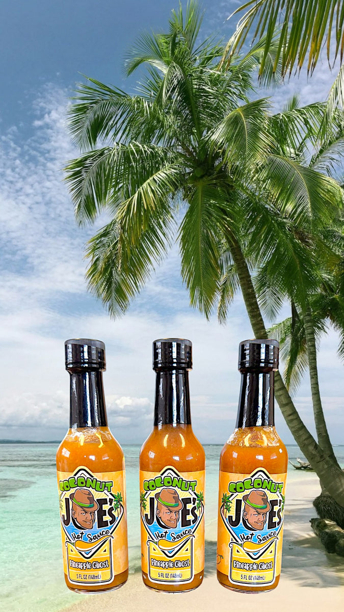 Coconut Joe's Pineapple Ghost 3-Pack – Family Traditions Specialty Foods