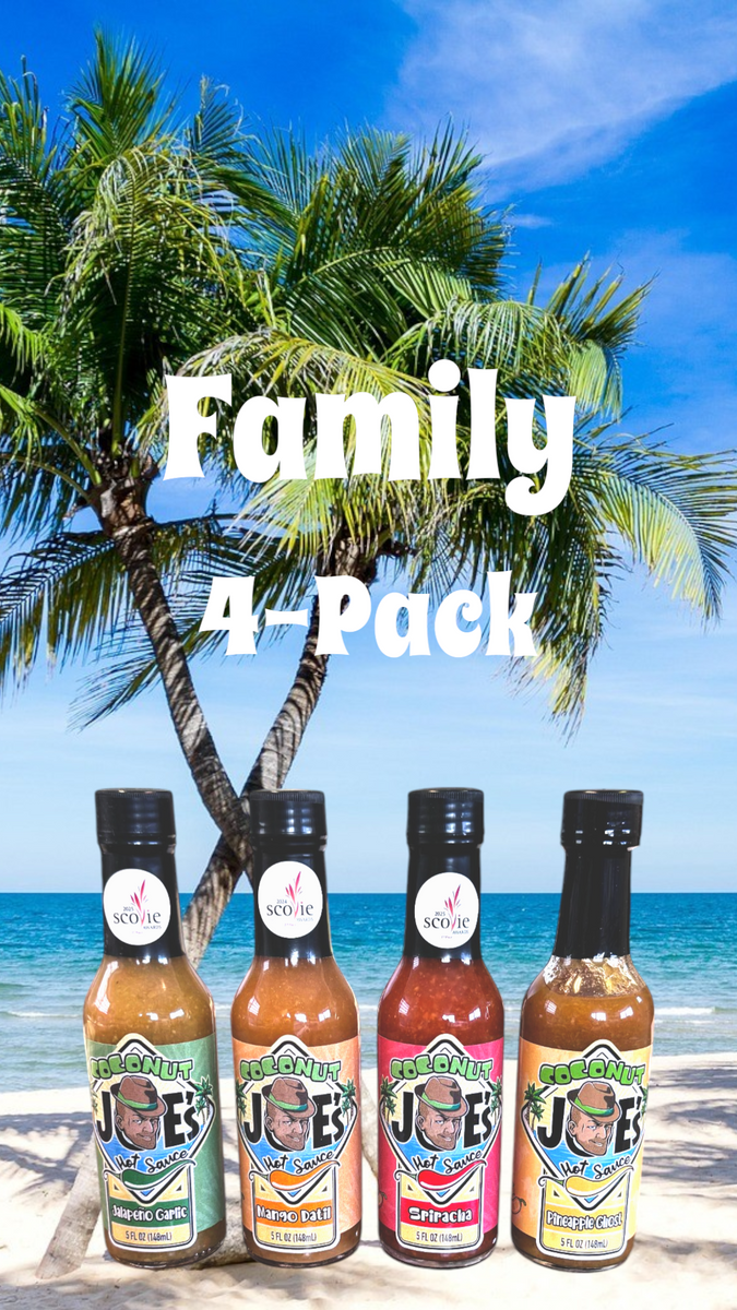 Coconut Joe's Family 4-Pack – Family Traditions Specialty Foods